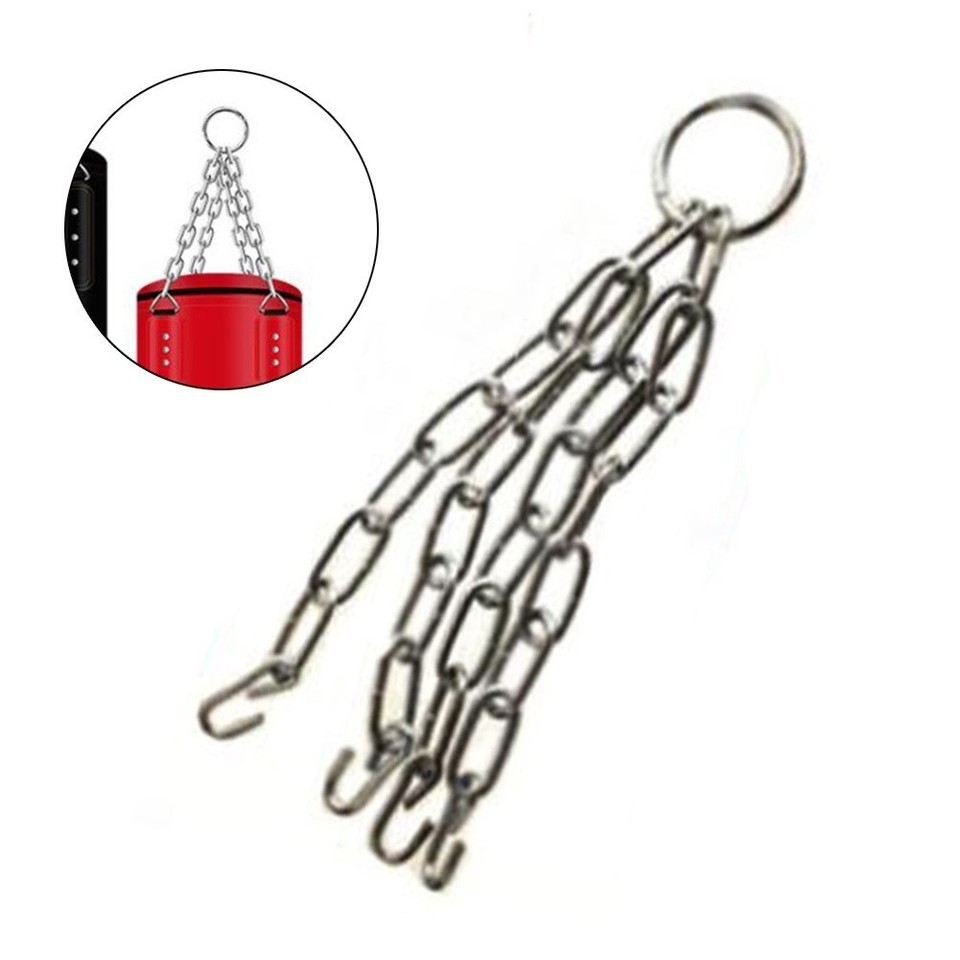 Metal Chain Attachment Boxing Heavy Duty Punching Bags Sandbag Sporting ...