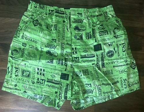 NEW Berkshire Hathaway ANNUAL MTG BOXERS MEDIUM WARREN BUFFETT NWOT | eBay