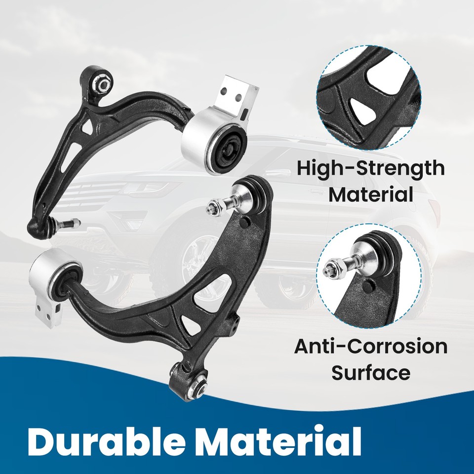 2 Pcs Front Lower Control Arms Assembly For Ford Explorer 2011-2019 2X2 ...