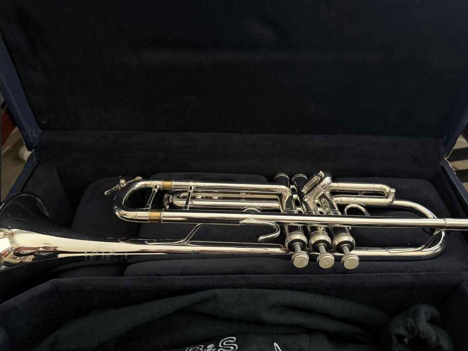 B&S 3137-S Challenger I Series Trumpet, Silver-Plated | eBay UK