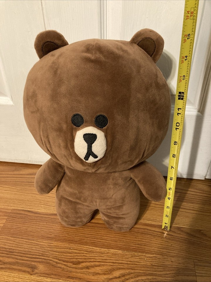 Line Friends Brown Bear Plush Toy | eBay