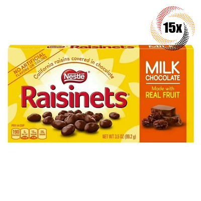 15x Packs | Nestle Raisinets California Raisins Covered In Chocolate ...