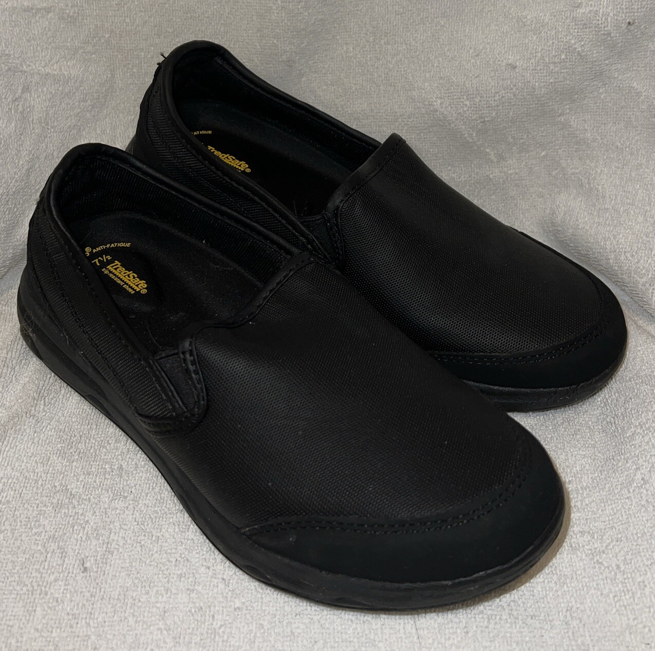 TredSafe Shoes Enduro Pro Loafer Black Slip Resistant… - Gem