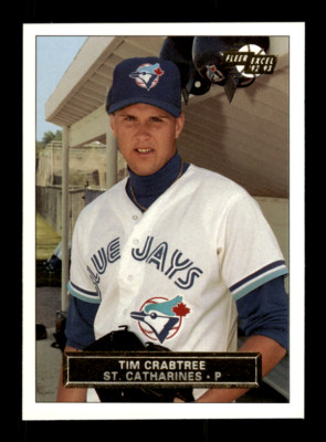 1992-93 Fleer Excel # 240 Tim Crabtree (ML) St. Catharines Blue Jays | eBay