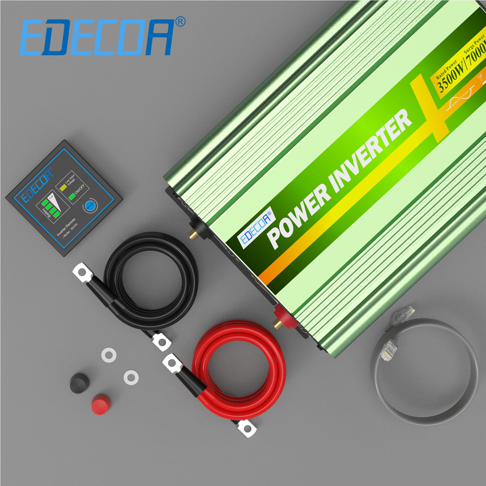 EDECOA 3500W 12V Pure Sine Wave Power Inverter for sale online | eBay