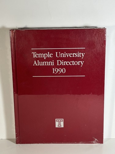 Temple University Alumni Directory 1990 | eBay