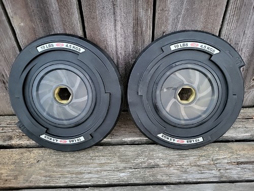 Bowflex Revolution 10lb Spiraflex Weight Plates Pair - 20Lb Total | eBay
