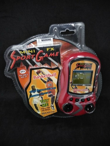 Mini FX Sport Game Basketball New in Package Handheld Game Electronic ...