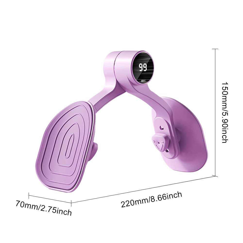 Thigh Master Pelvic Floor Muscle Trainer with Counter Kegel Exerciser ...
