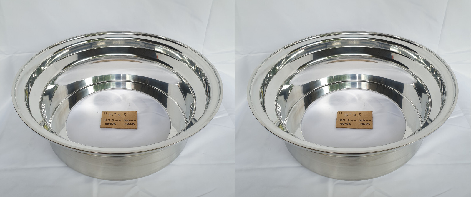 "2x JDM Classic Vintage Rim Wheels 5.0"" Outer Lip Barrels for Rebarrel"