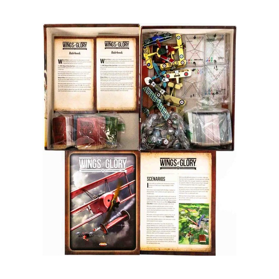Ares Board Games Wings of War/Glory Collection #10 - Rules Pack + 10 P ...