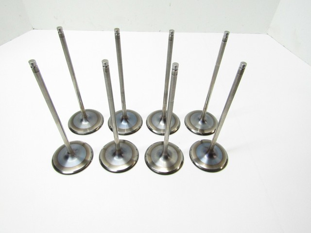Xceldyne Titanium Intake Valves 6mm X 2.180 Head Sb2 Chevy Ford Del ...