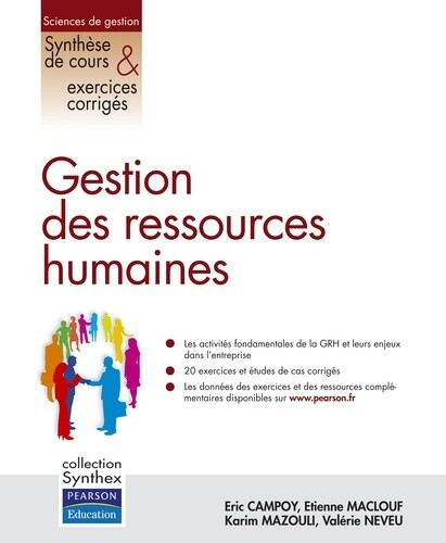 Gestion des ressources humaines: Collection Synthex Eric Campoy Etienne ...