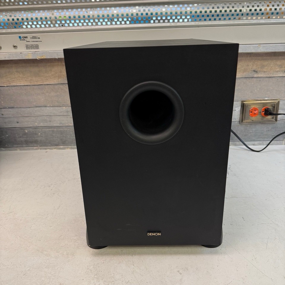 Denon Subwoofer DSW-76 Tested & Works - 2000s 100w | eBay