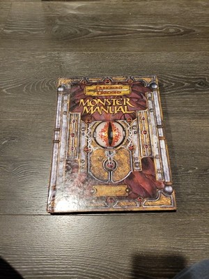 Dungeons & Dragons: Premium Monster Manual 3.5 HC D20 | eBay