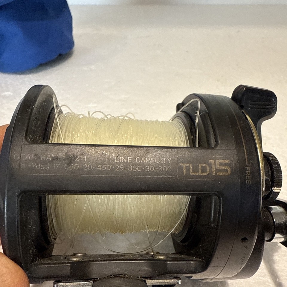 SHIMANO TRITON TLD-15 LEVER-DRAG CONVENTIONAL FISHING REEL | eBay