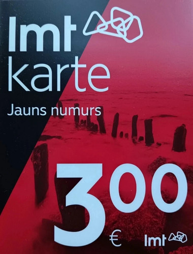 Prepaid SIM Card Latvia LMT Karte Europe Roaming EU Data Calls SMS No ...
