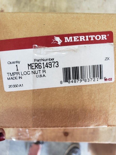 Meritor MER614973 Wheel Attaching - Temper Loc Spindle Nut for sale ...