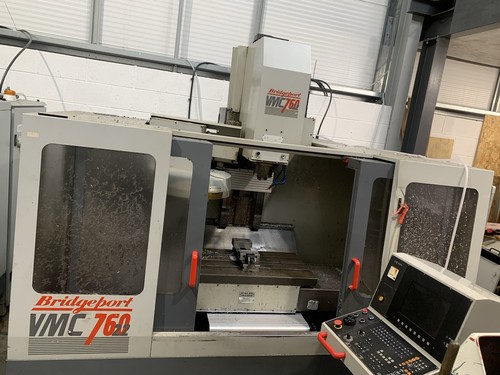 Bridgeport VMC 760 3 Axis Horizontal CNC milling machine. | eBay UK