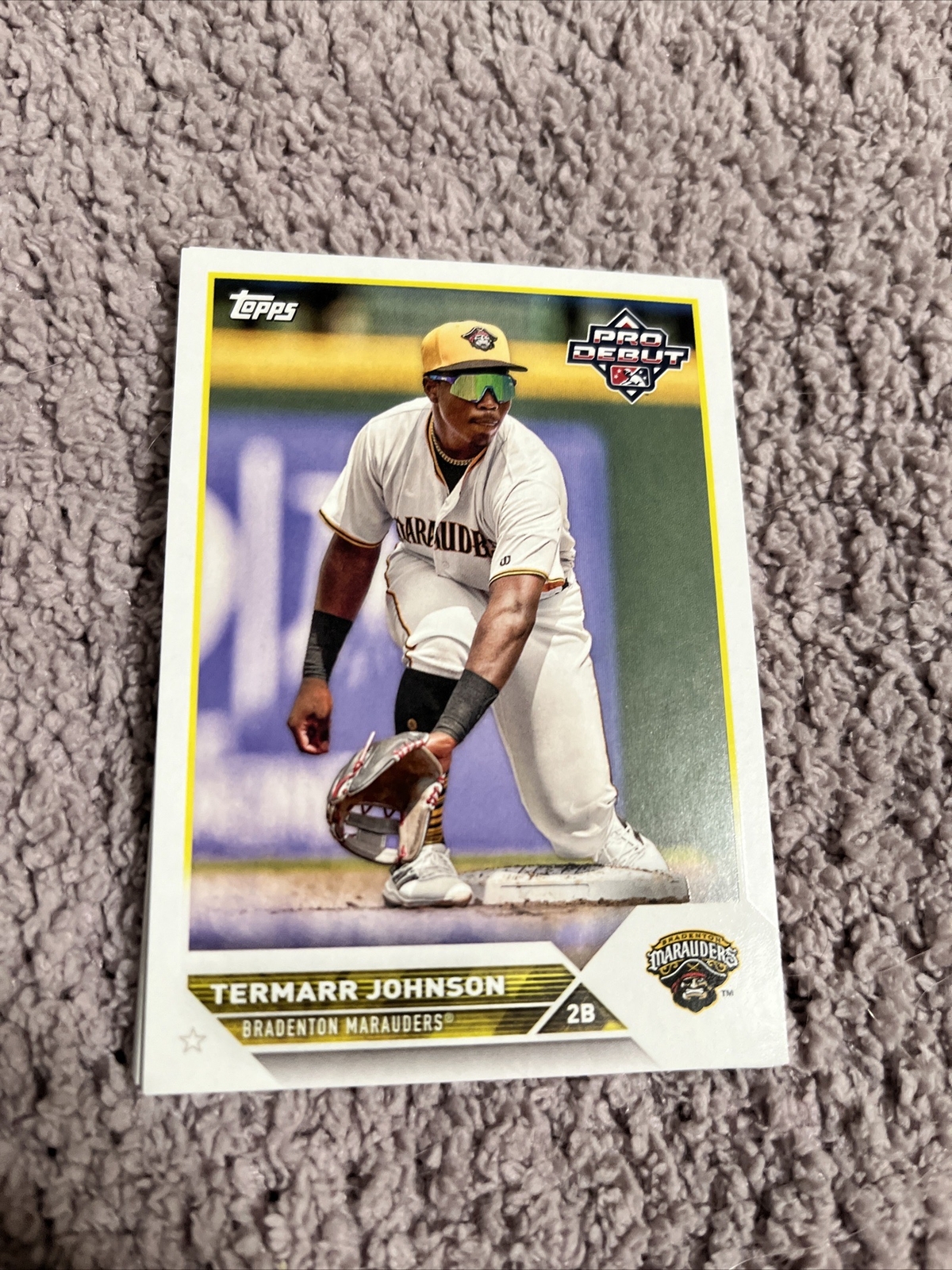 2023 Topps Pro Debut PD50 Termarr Johnson Bradenton Marauders Baseball ...