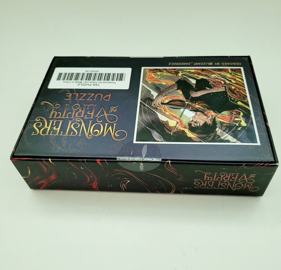 New Fairyloot Monsters of Verity Puzzle This Savage Song VE Schwab ...