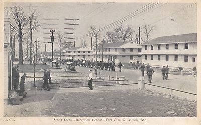 Fort George Meade, MD - Street Scene, Reception Center | eBay