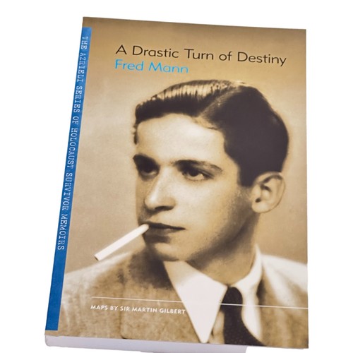 A Drastic Turn of Destiny Book Fred Mann PB Holocaust Survivor Jewish ...