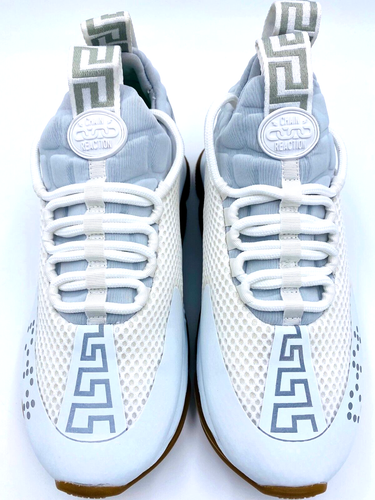 Versace White Cross Chainer Sneakers Women Size 38 | eBay