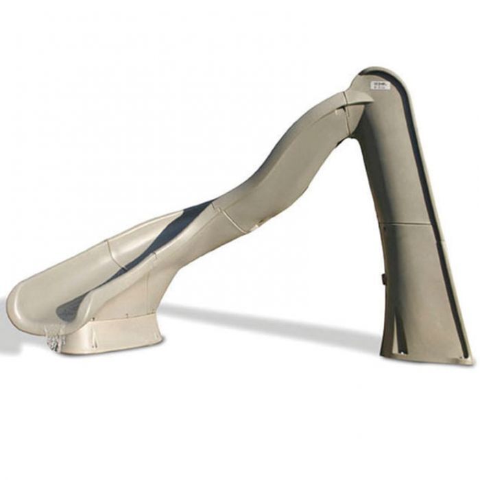 S.R. Smith Turbo Twister Swimming Pool Slide for In-Ground Swimming ...