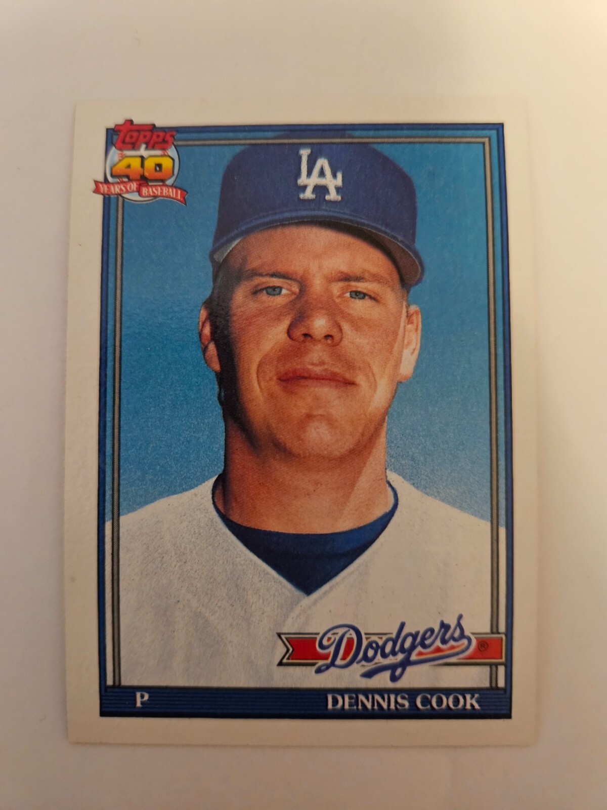 1991 TOPPS DENNIS COOK #467 NM | eBay