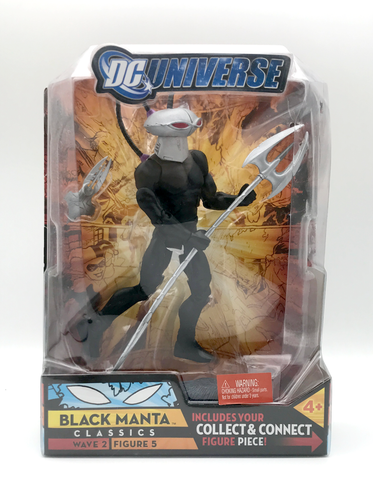 BLACK MANTA Mattel DC Universe Classics Wave 2 2007 Gorilla Grodd BAF ...