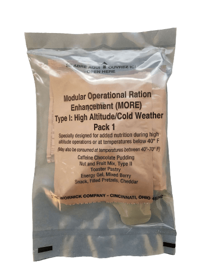 Modular Operational Ration Enhancement [MORE] Rations - Type I ...