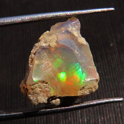 5,70 Cts Opale Grezzo Etiope Non Trattato Multi Colore Opale Grezzo ...