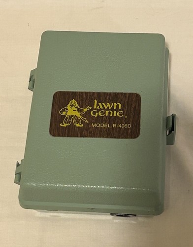 Lawn Genie R-406D Lawn Sprinkler Control 6 Zone Used With Instructions ...