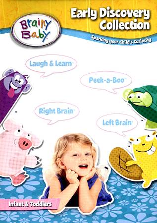 Brainy Baby: Early Discovery Collection (DVD, 2012, 4-Disc Set) for ...