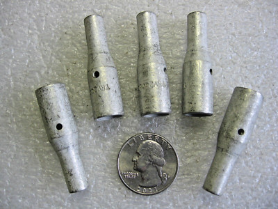 5 Burndy YRV2CV6CL Copper Compression Reducing Splice Terminals #2 AWG ...