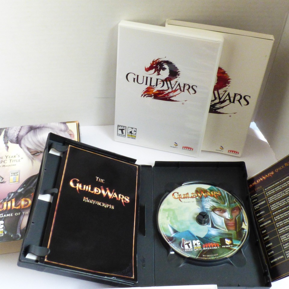 PC CD-ROM lot of 2 games Guild WarsGame of the Year Edition | eBay