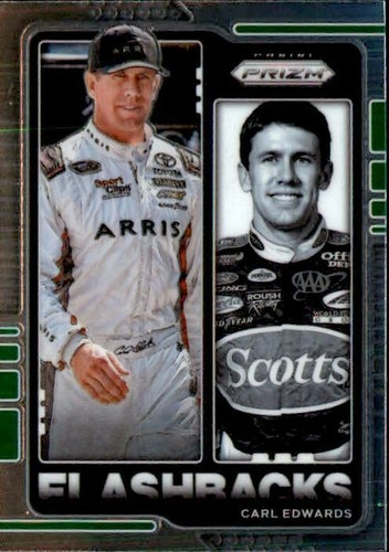 Carl Edwards 2021 Panini Prizm Flashbacks Card #75 | eBay