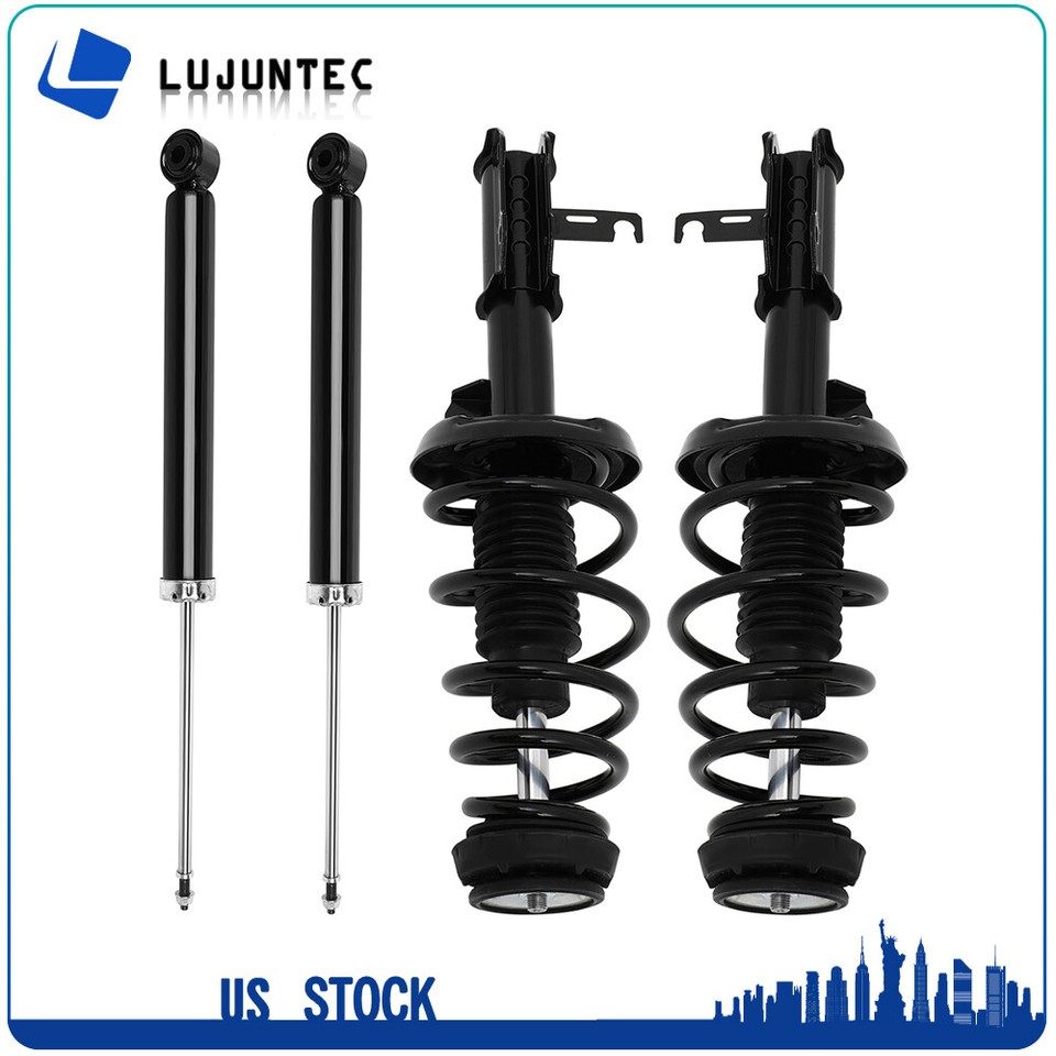 Set (4) Front Struts & Rear Shocks Absorbers For Chevrolet Cruze 1.8L ...