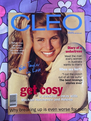 CLEO Magazine Australia April 1994 RARE Fashion Womens 90's mag | eBay