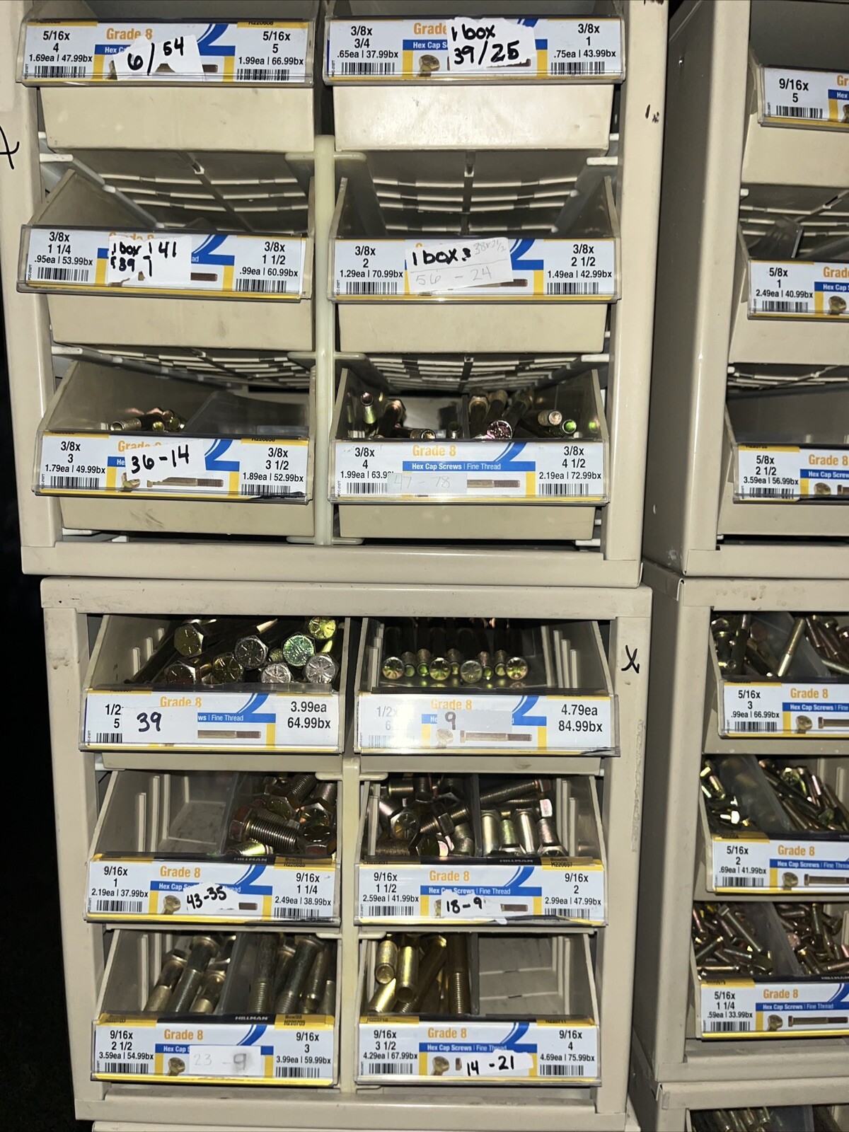 Hillman Hardware Larger Storage Cab 6 Drawer Steel Organizer! | eBay