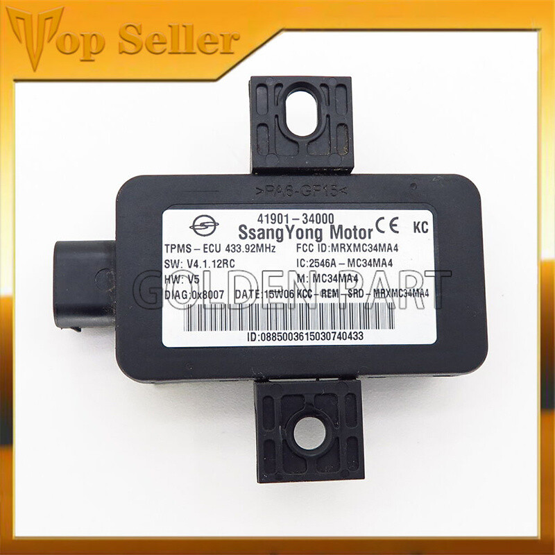 41901-34000 Fit Ssangyong Rexton Korando Tyre Pressure Monitor Control ...