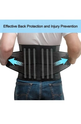 TESETON Back Brace Support Pain Relief Sciatia Herniated Disc, XXL Size ...