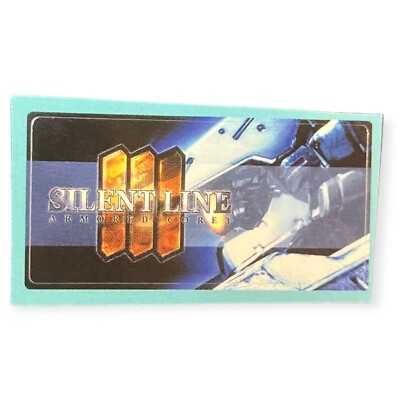 Sony PlayStation 2 PS2 Silent Line: Armored Core 3 Vintage Memory Card ...