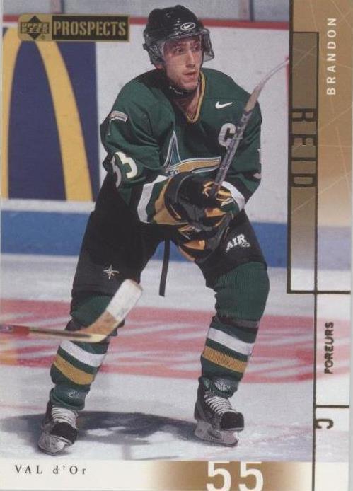 2000-01 Upper Deck Prospects CHL - Brandon Reid #88 (RC) for sale ...