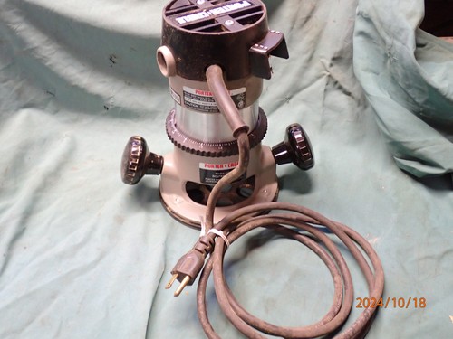 LOT A86 USA PORTER CABLE 690 WOODWORKING ROUTER WITH 1/2" COLLET | eBay