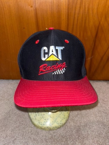 CAT Caterpillar Constuction Tractor Racing Cap NASCAR, Snapback Hat ...