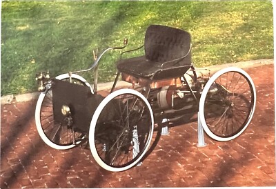 1896 Ford Quadricycle, Henry Ford, vintage postcard | eBay