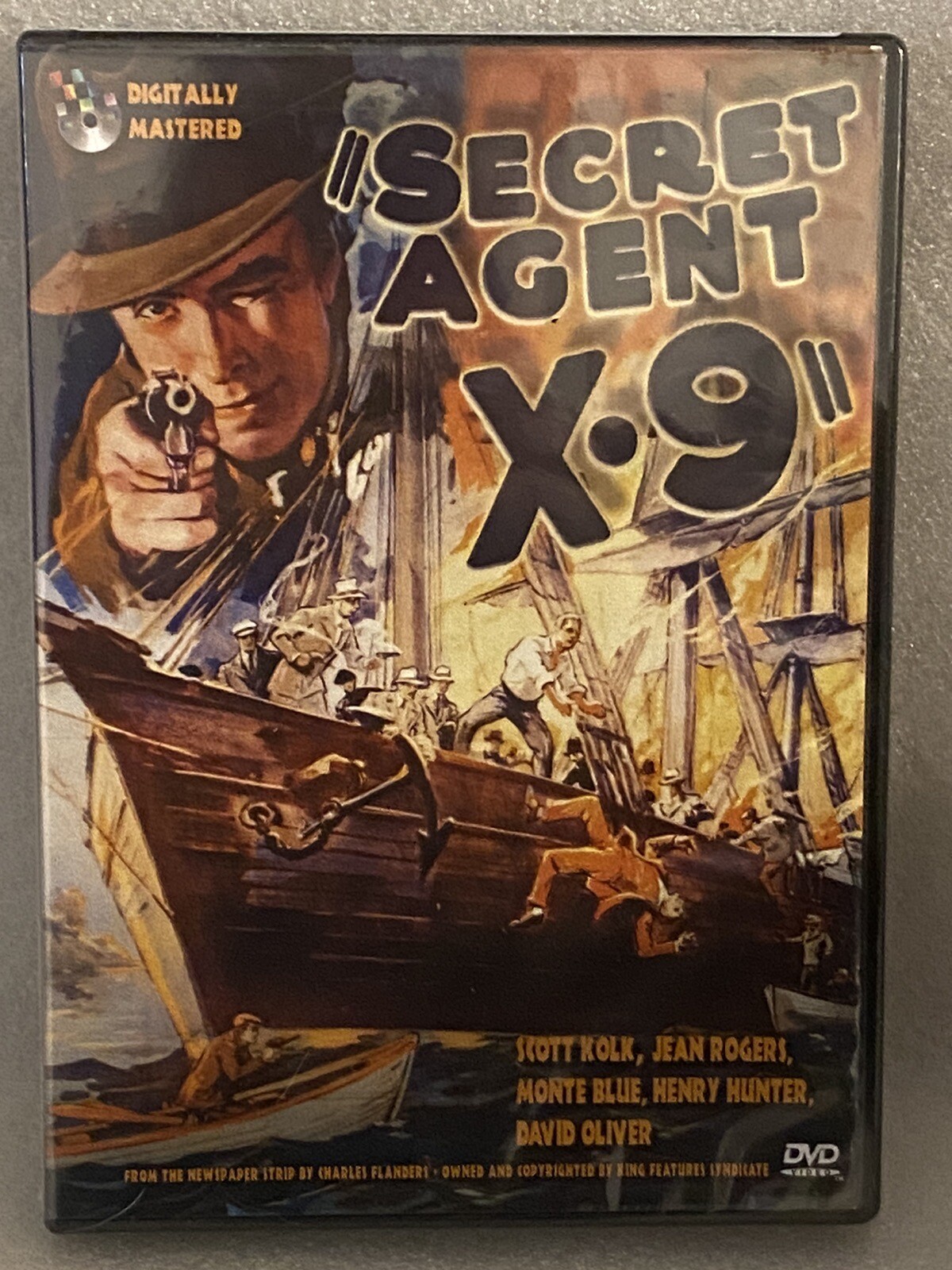 Secret Agent X-9 (DVD, 2003, 2-Disc Set) Standard, Scott Kolk, Lon ...