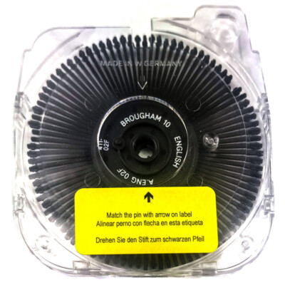 Rarotype Compatible Brother Brougham 10 Typewriter Printwheel | eBay